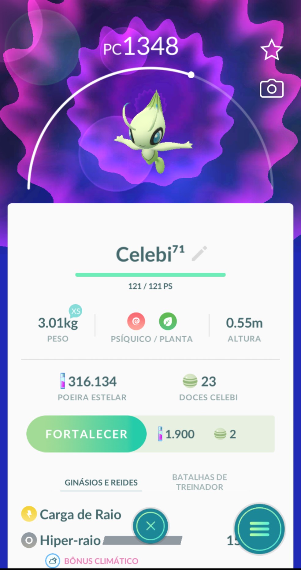 Grafico De Evolucao Do Pokemon Celebi