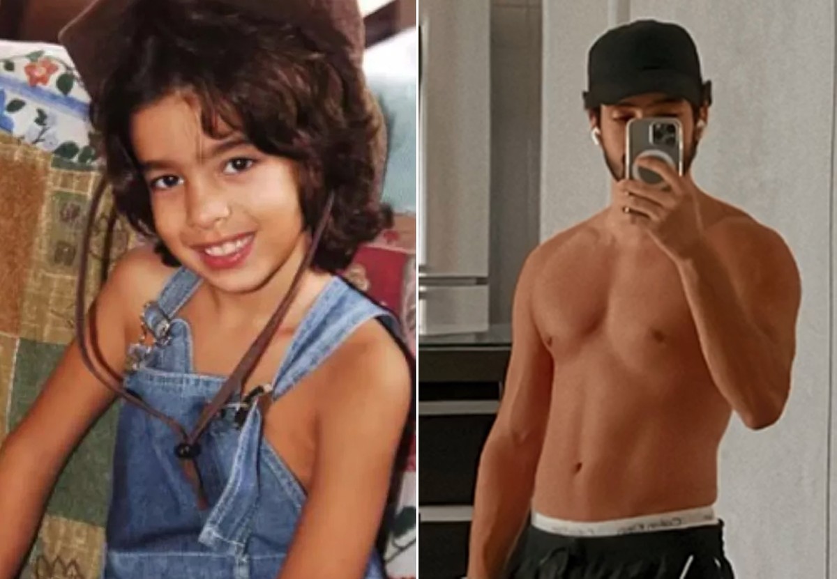 Matheus Costa, ex-ator mirim de 'América', mostra corpo sarado em vídeo ...