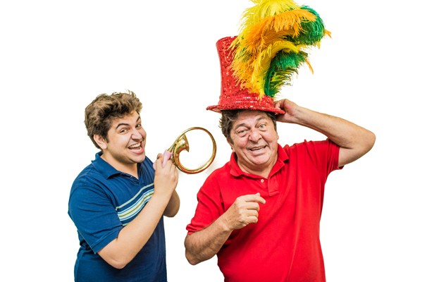 Rede Globo > globo teatro - Stepan Nercessian e Leo Bahia se dividem no ...