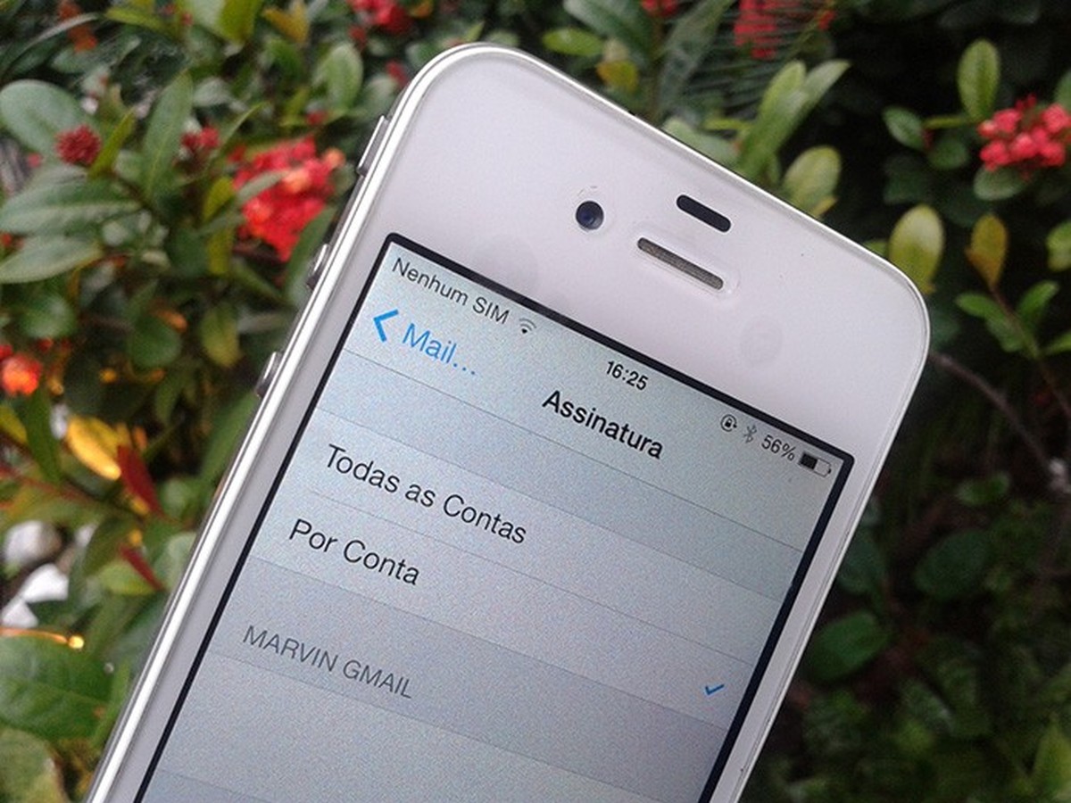 Como criar uma assinatura personalizada para as contas de e-mail no iOS? | Dicas e Tutoriais ...