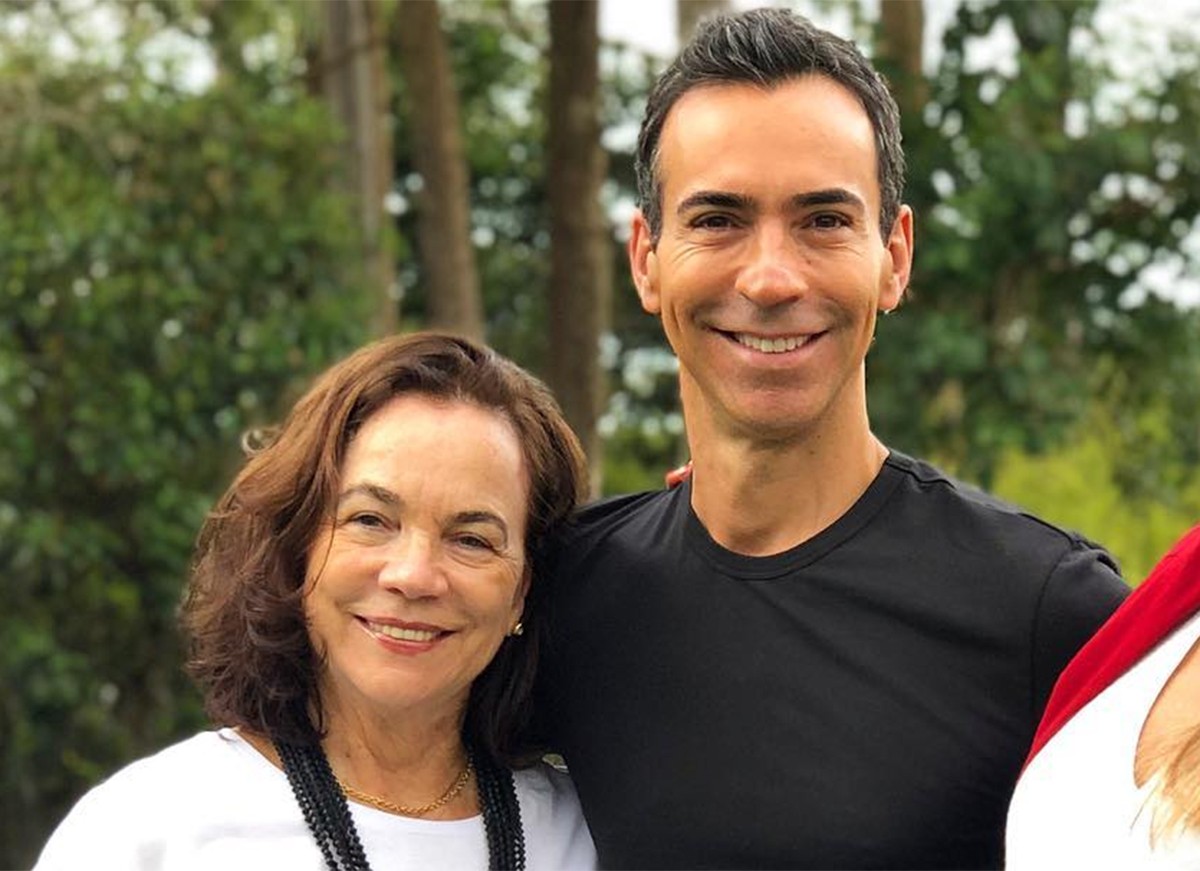 Morre a mãe de César Tralli; Ticiane Pinheiro lamenta nas redes - Quem ...