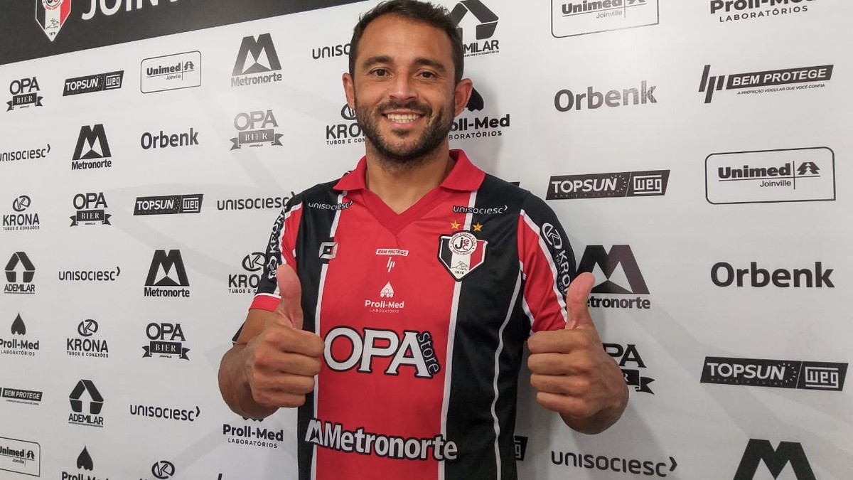 Joinville anuncia Edson Borges para sequência da temporada | joinville | ge