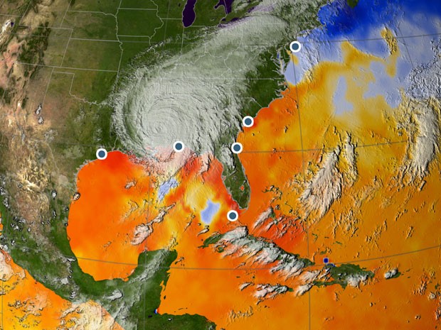 Natureza - Ciclones e furacões ocorrem mais em anos de temperatura alta ...