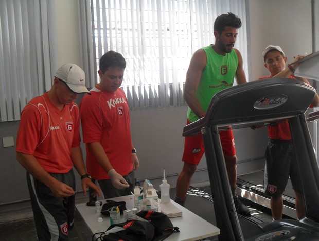 Elenco do Guarani-MG tem trabalho intenso com novo preparador físico ... Elenco do Guarani-MG tem trabalho intenso com novo preparador físico ...