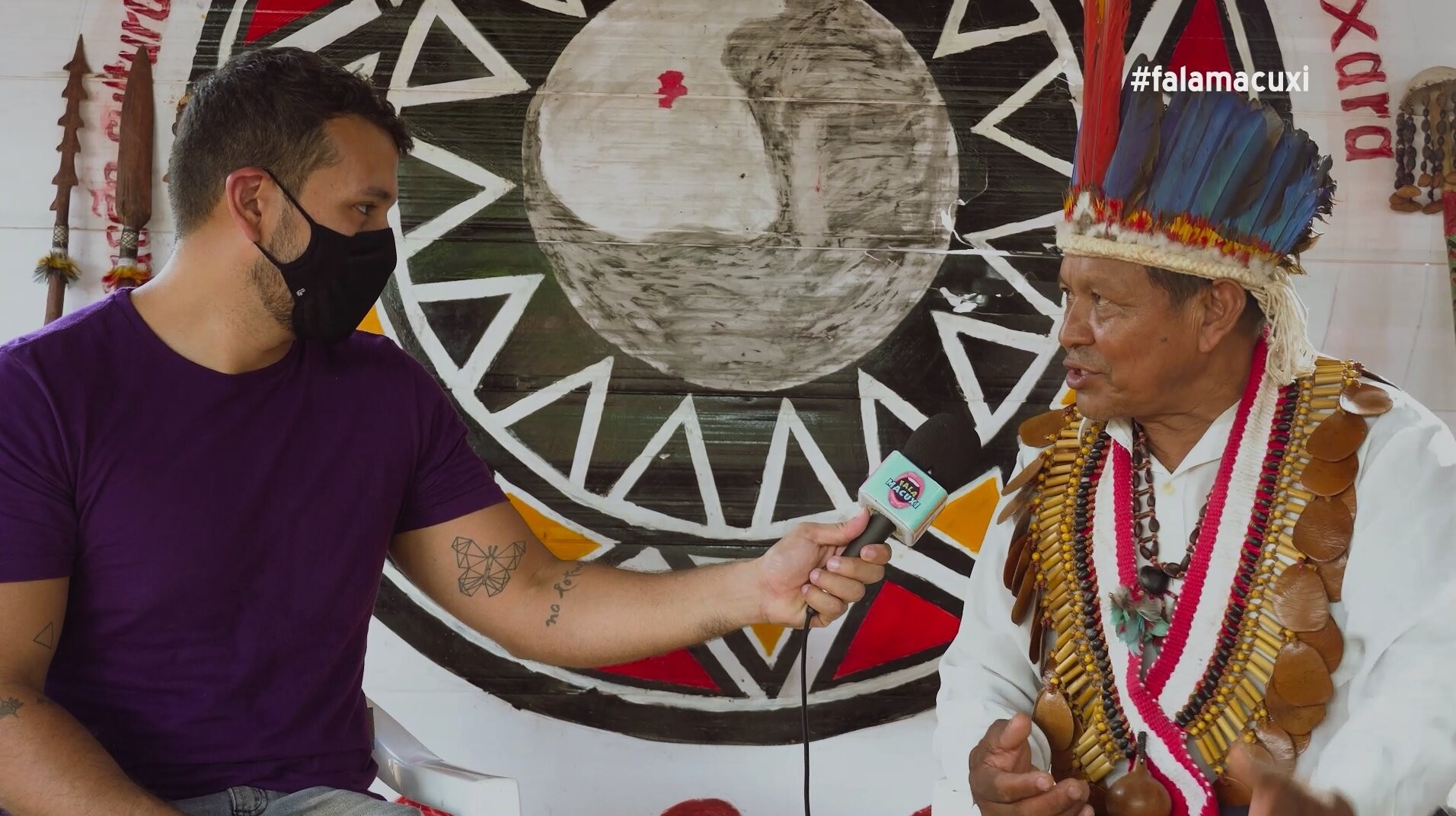 No último sábado (30), o 'Fala Macuxi' mostrou aspectos e costumes que ...
