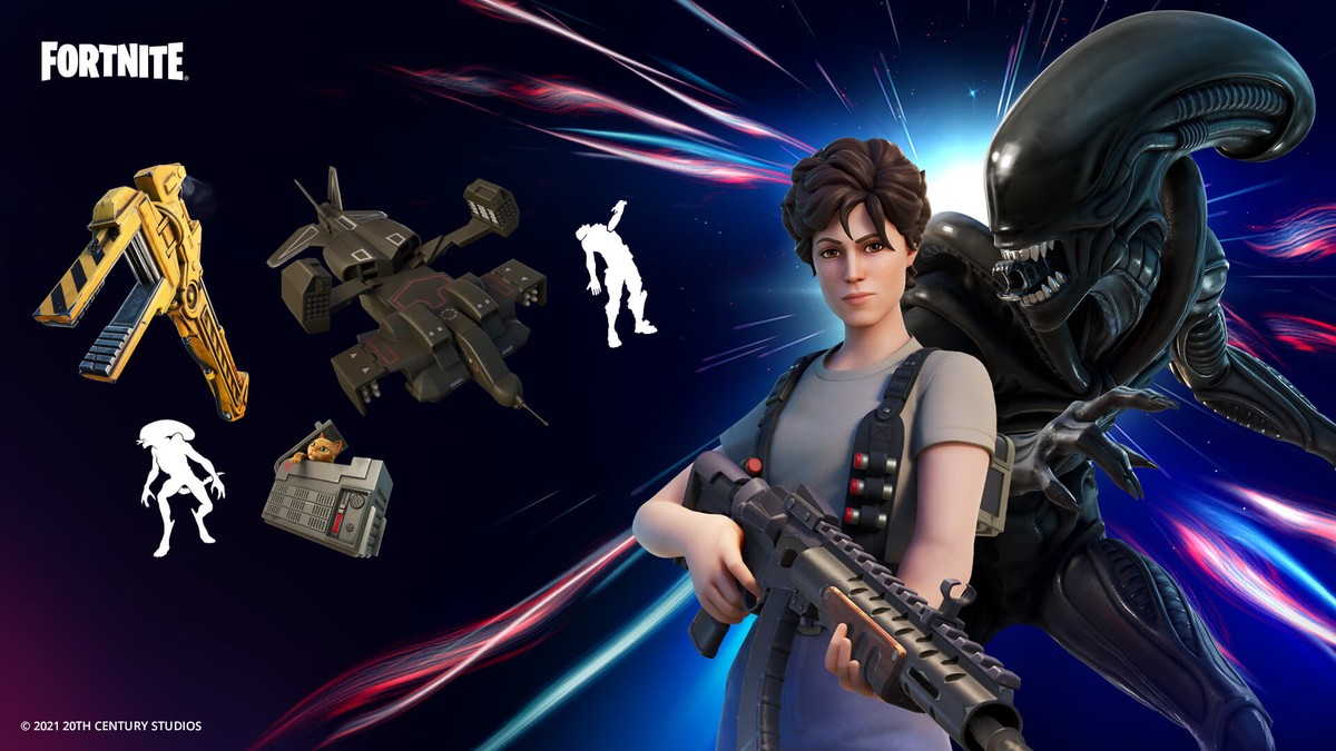 Fortnite: skins de Ripley e Alien Xenomorfo chegam à loja do game ...