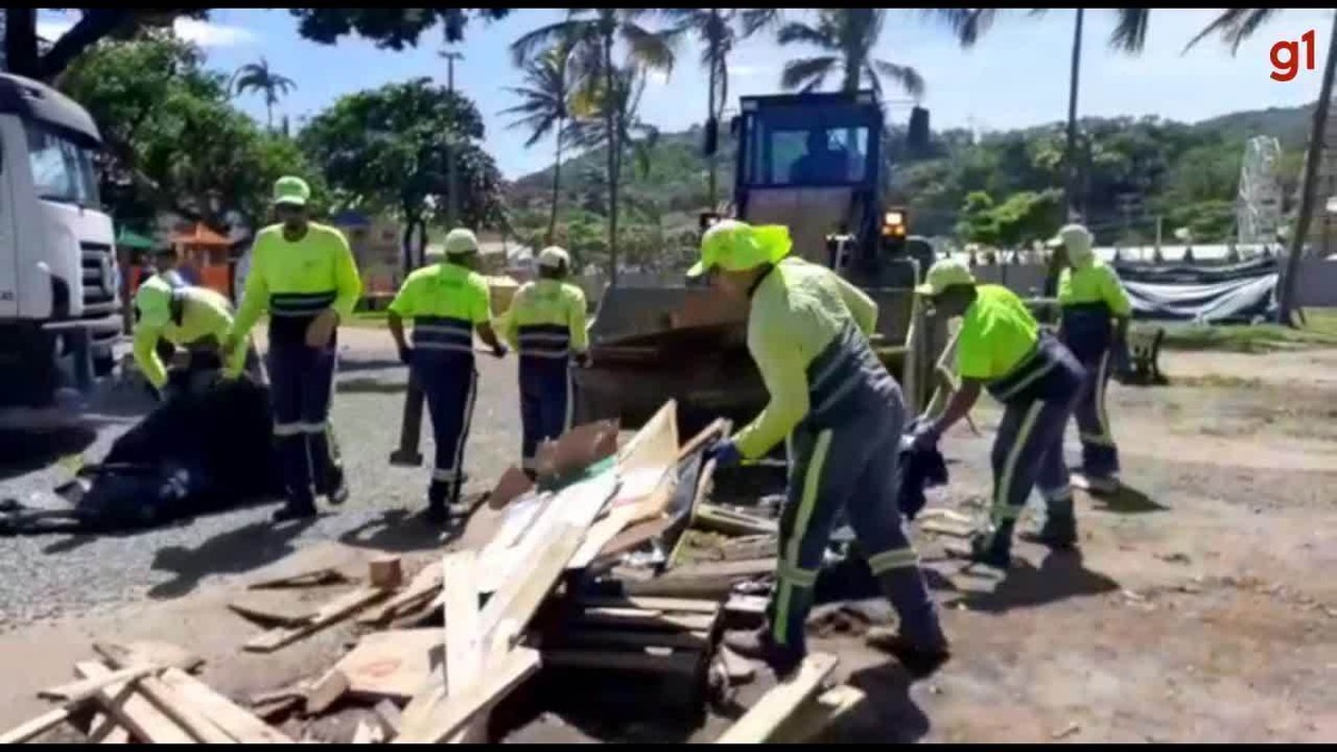 Acampamento bolsonarista no ES começa a ser desmontado e deixa ...