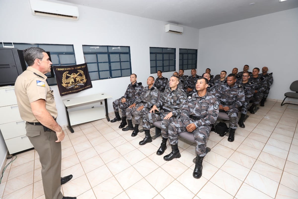 Tocantins envia 17 homens do batalhão de choque da PM para reforçar ...