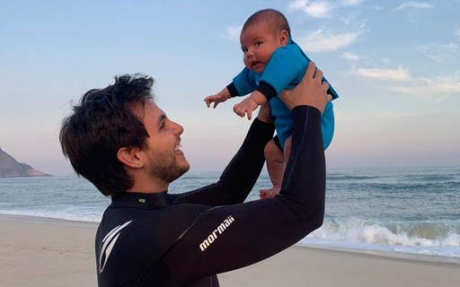 Bruno Guedes faz ensaio com filho: "Quero que ele tenha tudo o que não ...