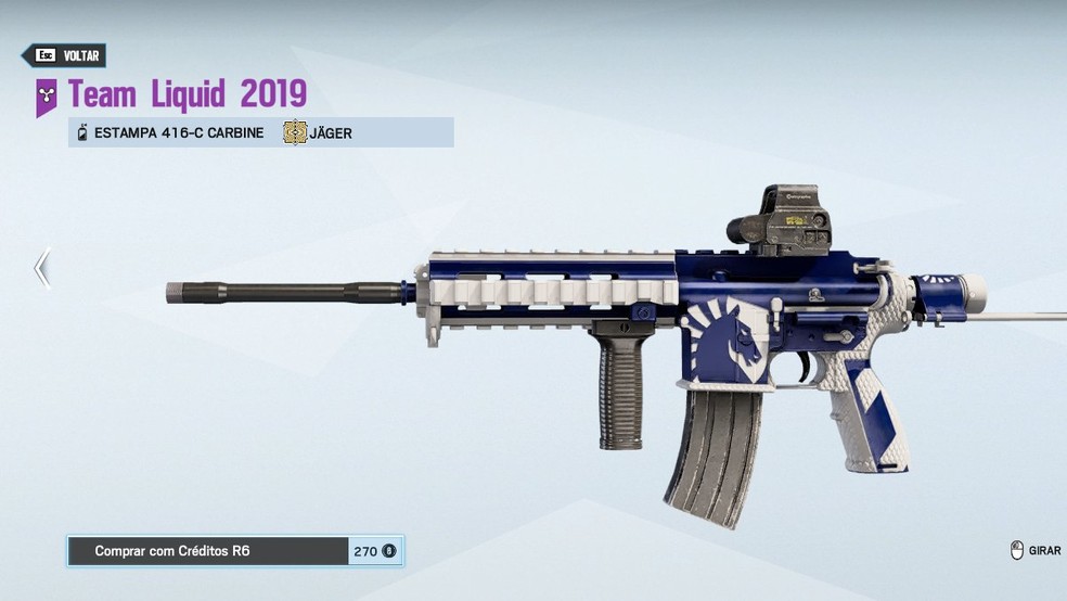 Rainbow Six: Siege: veja as novas skins da MIBR, INTZ, FaZe e Team ...