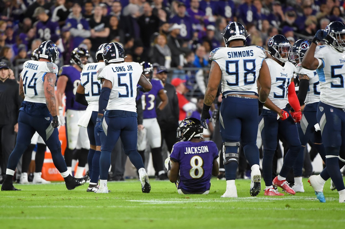 NFL: Titans frustram Lamar Jackson, vencem Ravens fora de casa e vão à ...