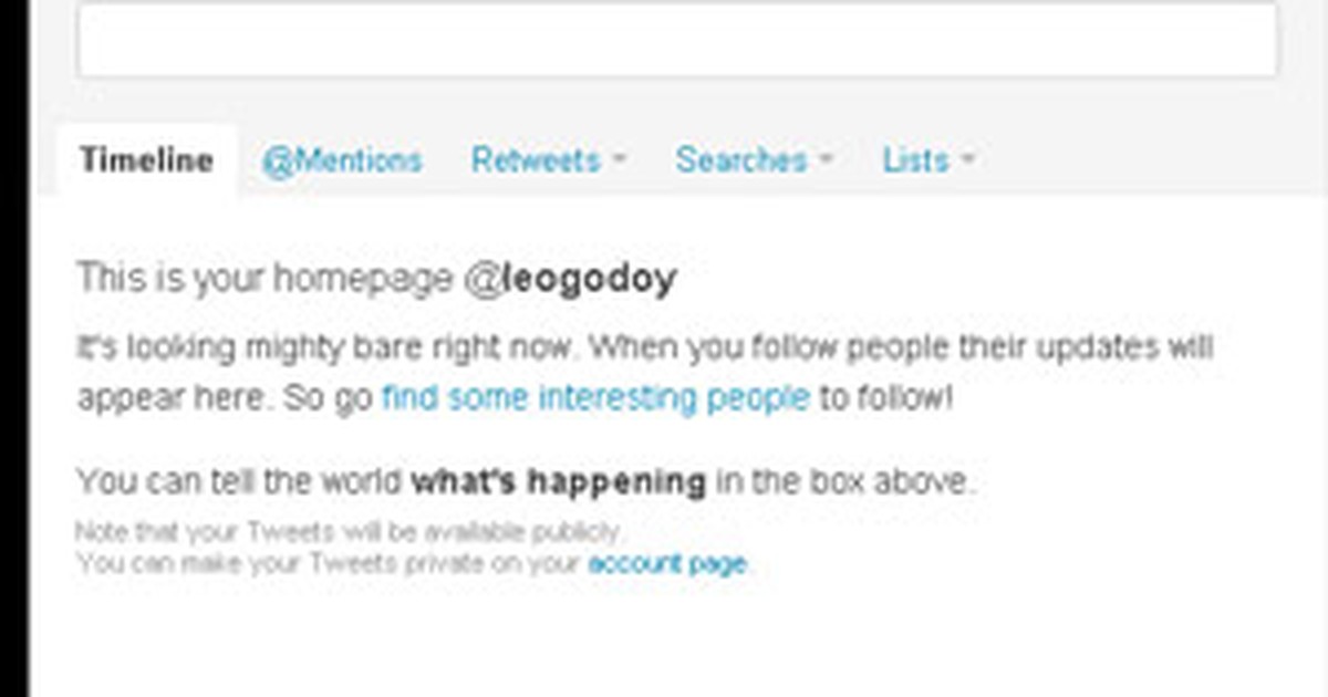 G1 - Falha deixa Twitter 'em branco' para alguns usuários - notícias em ...
