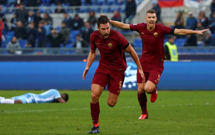 Wallace erra drible, Roma vence Lazio e se mantém a 4 pontos do Juventus