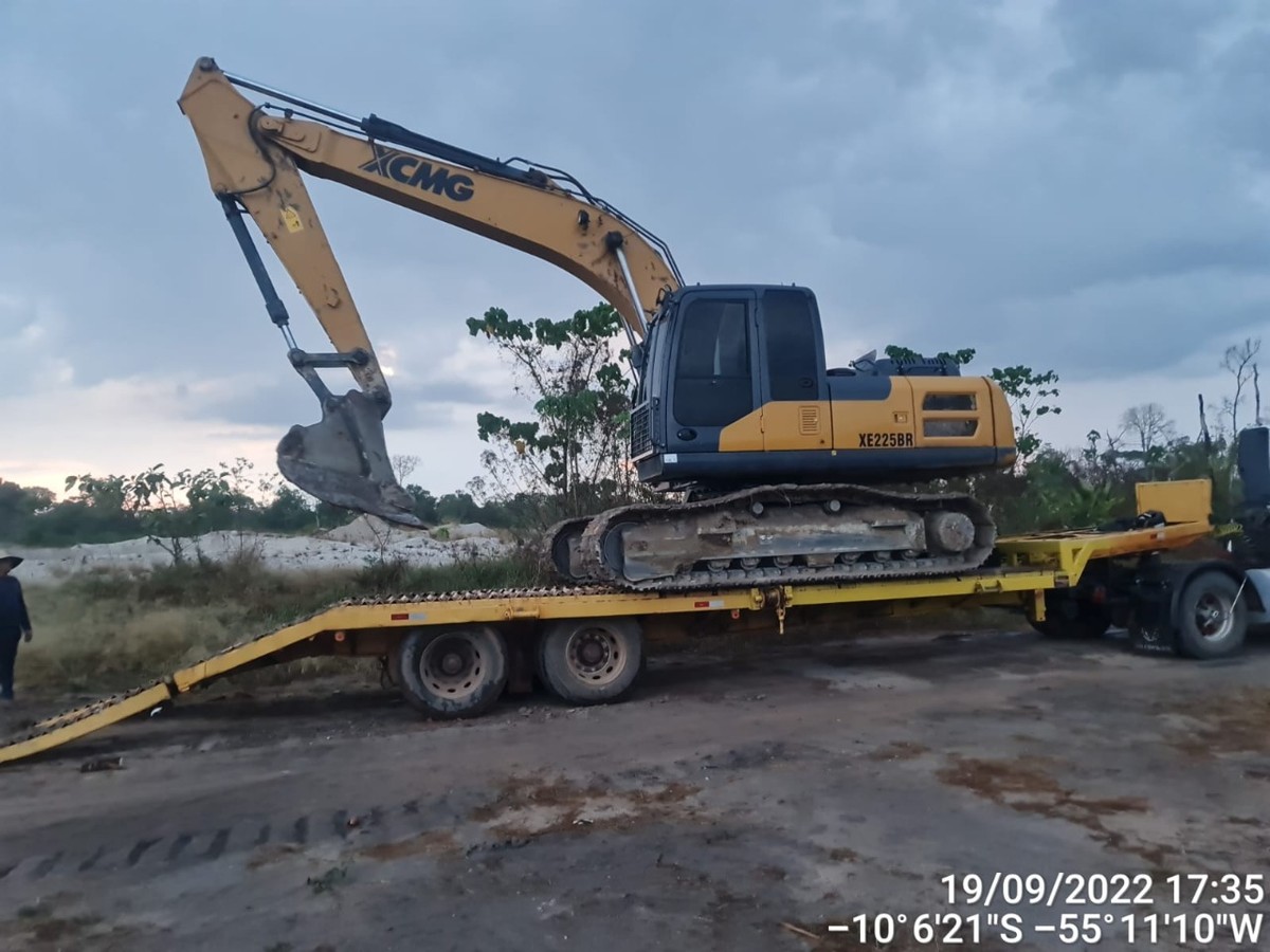 Polícia Desocupa Garimpo Ilegal Em Novo Mundo Mt Mato Grosso G1