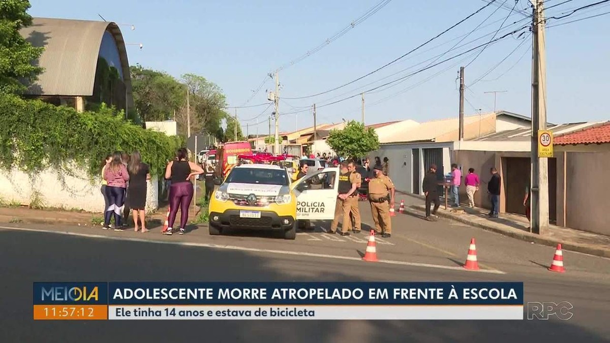 Adolescente Morre Após Ser Atropelado Por Carro Em Londrina Diz Corpo
