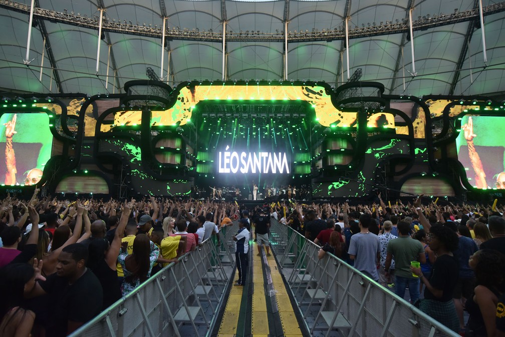 Com estrutura gigante, palco do Festival impressiona com 1.000 m² de ...