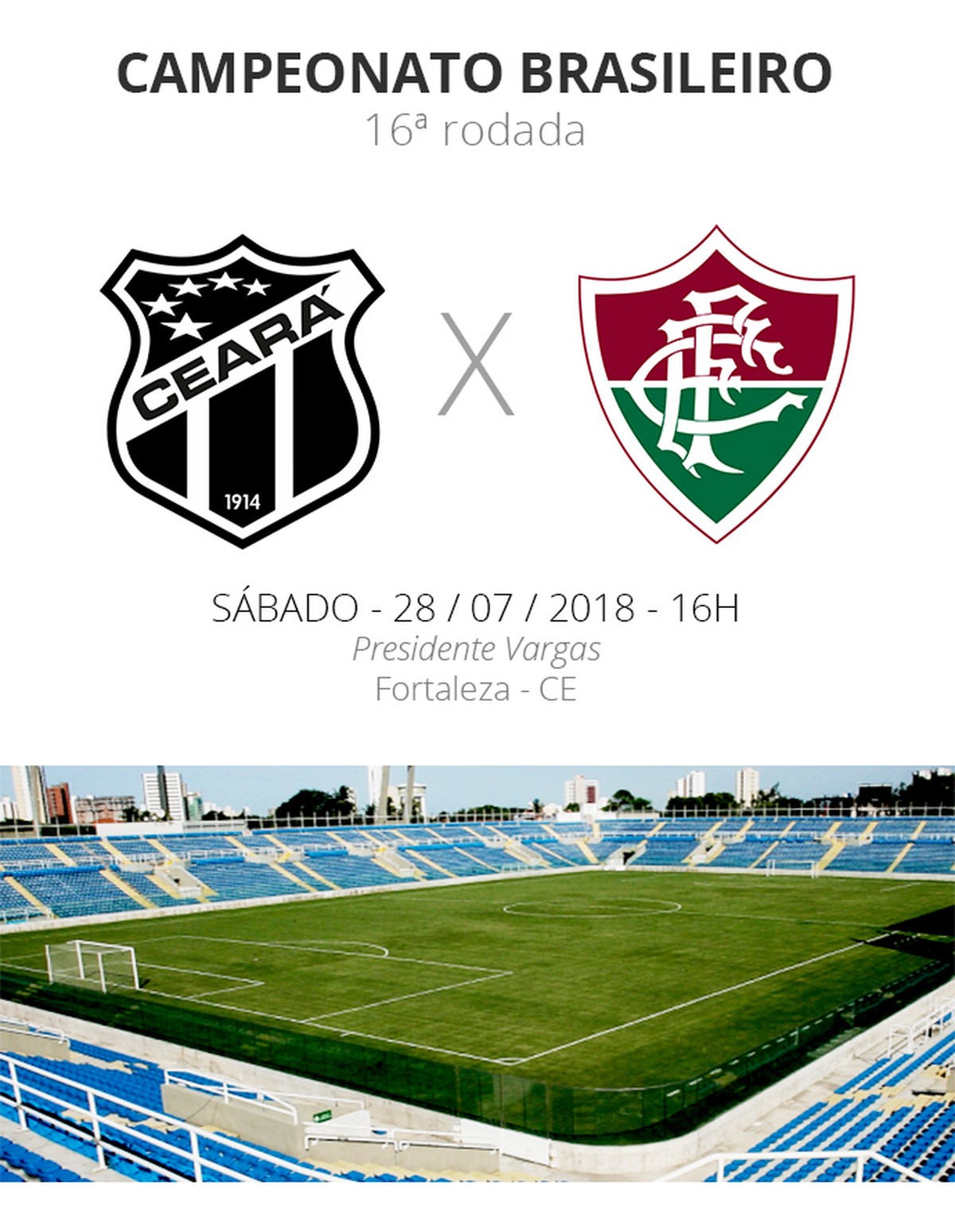 Rodada #16: tudo o que você precisa saber sobre Ceará x Fluminense ...