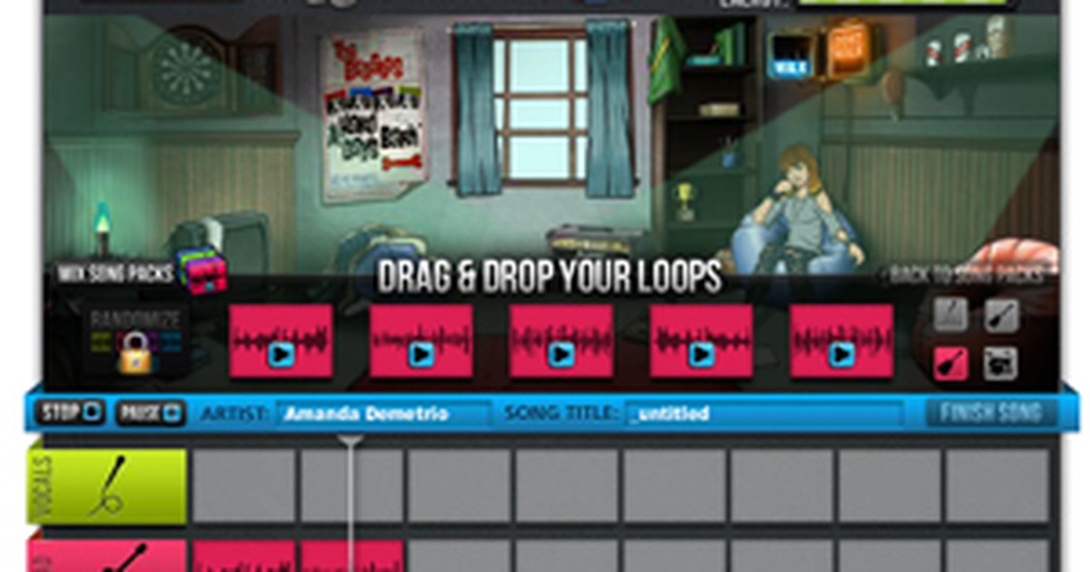 G1 - Jogo para Facebook ajuda usuário a criar música própria - notícias ...