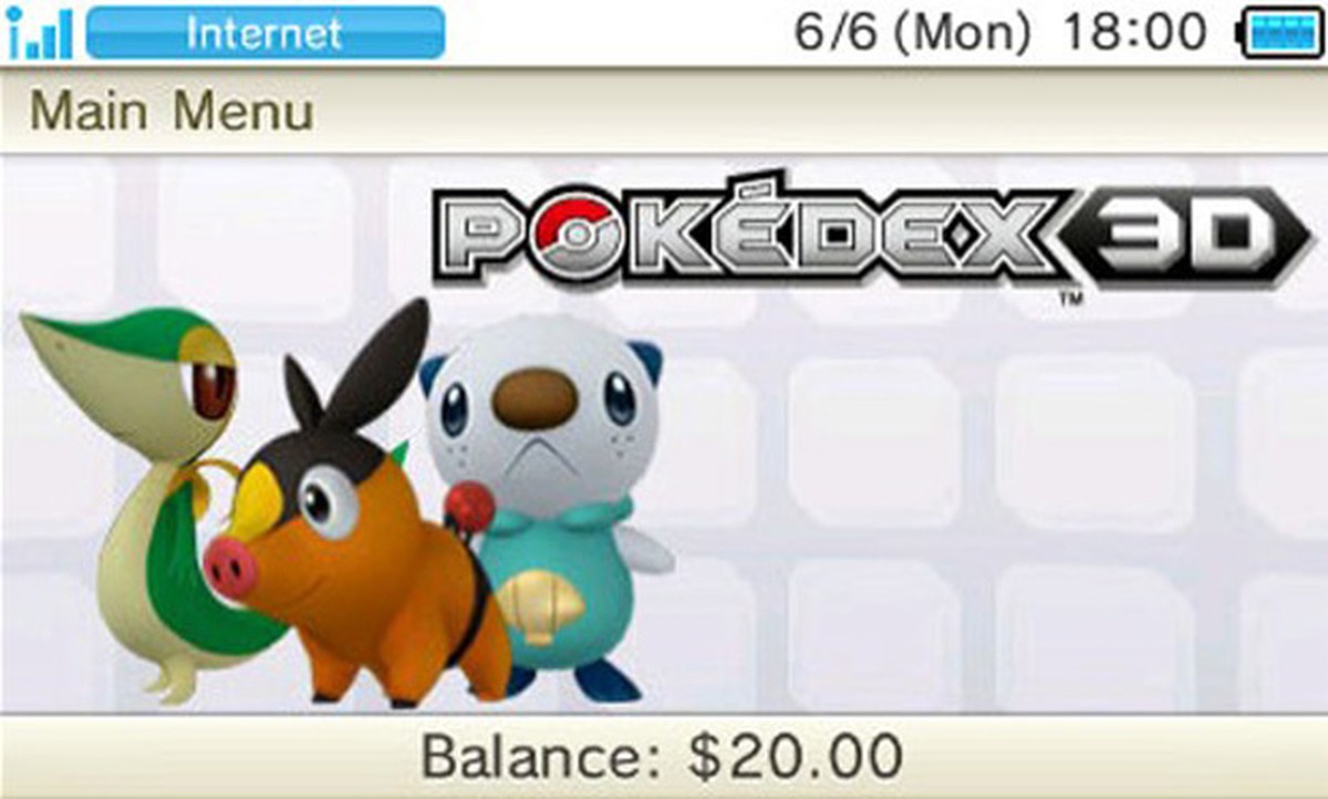 Excitebike, Pokémon e DSi: Detalhes sobre a eShop do Nintendo 3DS ...