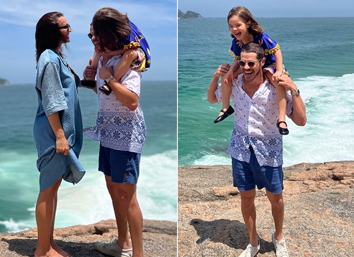 José Loreto, Rafa Kalimann, Rômulo Estrela e Roger Gobeth passeiam de ...