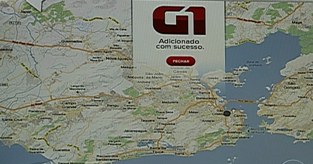G1 - Radar RJ: saiba como relatar onde o trânsito dá um nó - notícias ...