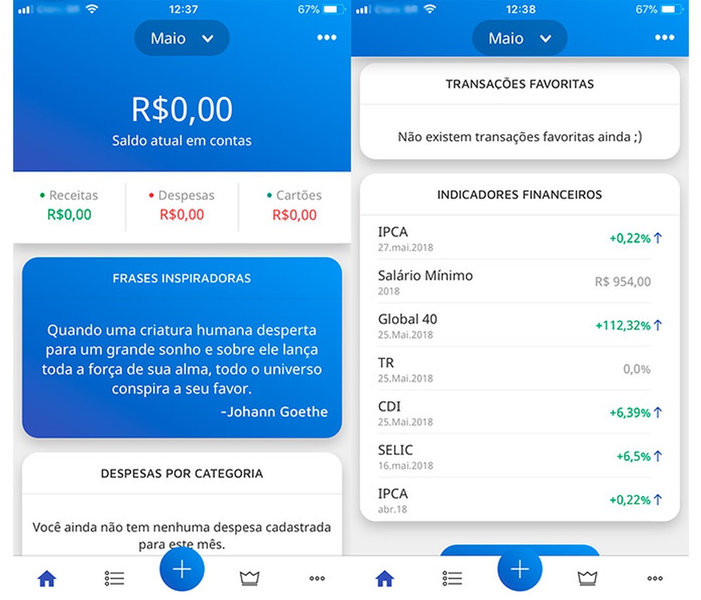 Mobills e Organizze: apps de finanças ajudam a poupar e a controlar ...