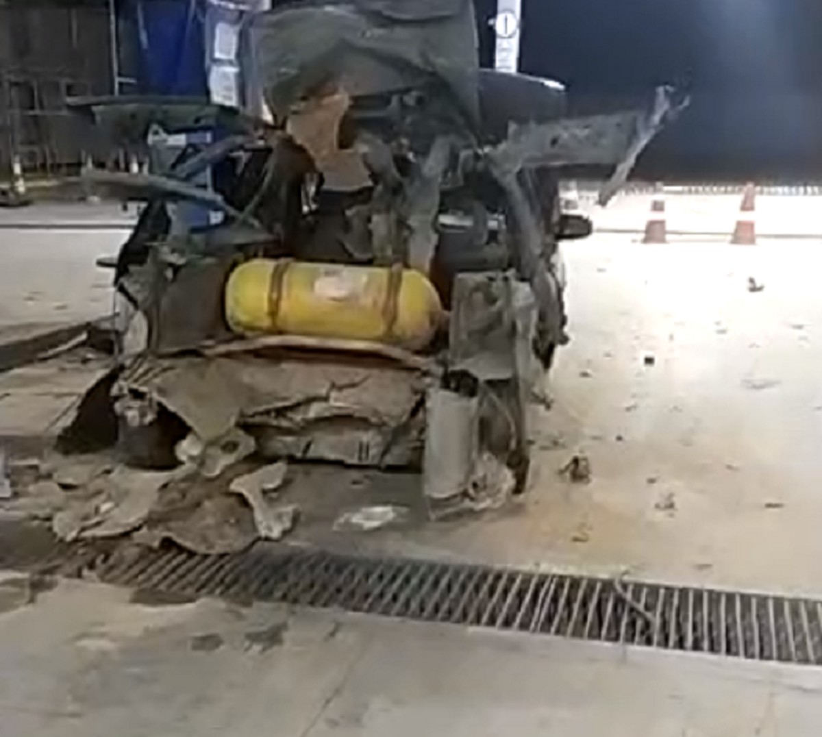 Carro explode durante abastecimento de gás em posto do RN | Rio Grande ...