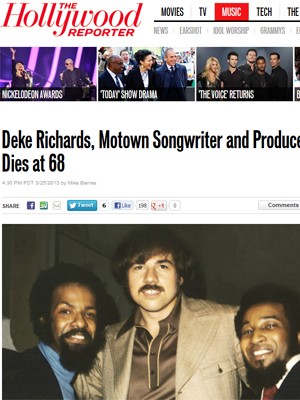 G1 - Morre Deke Richards, compositor e produtor da Motown - notícias em ...