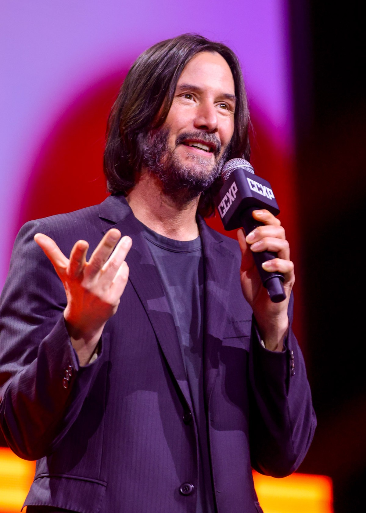 Keanu Reeves promove 'John Wick 4' na CCXP22