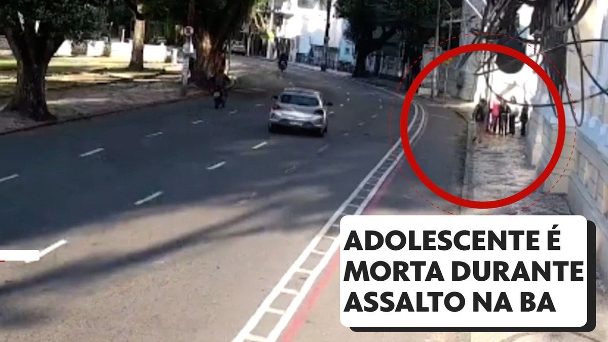 VÍdeo Imagens Mostram Momento Em Que Adolescente é Morta Em Assalto Na