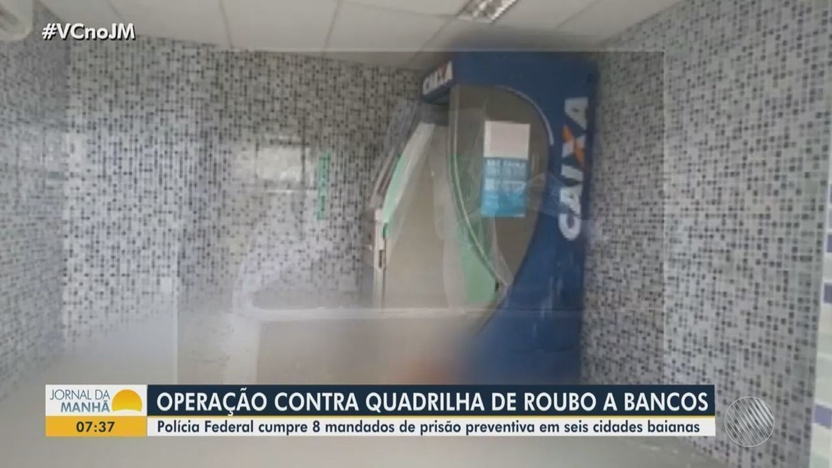Quatro Pessoas São Presas Durante Operação Contra Roubos A Bancos Na Ba