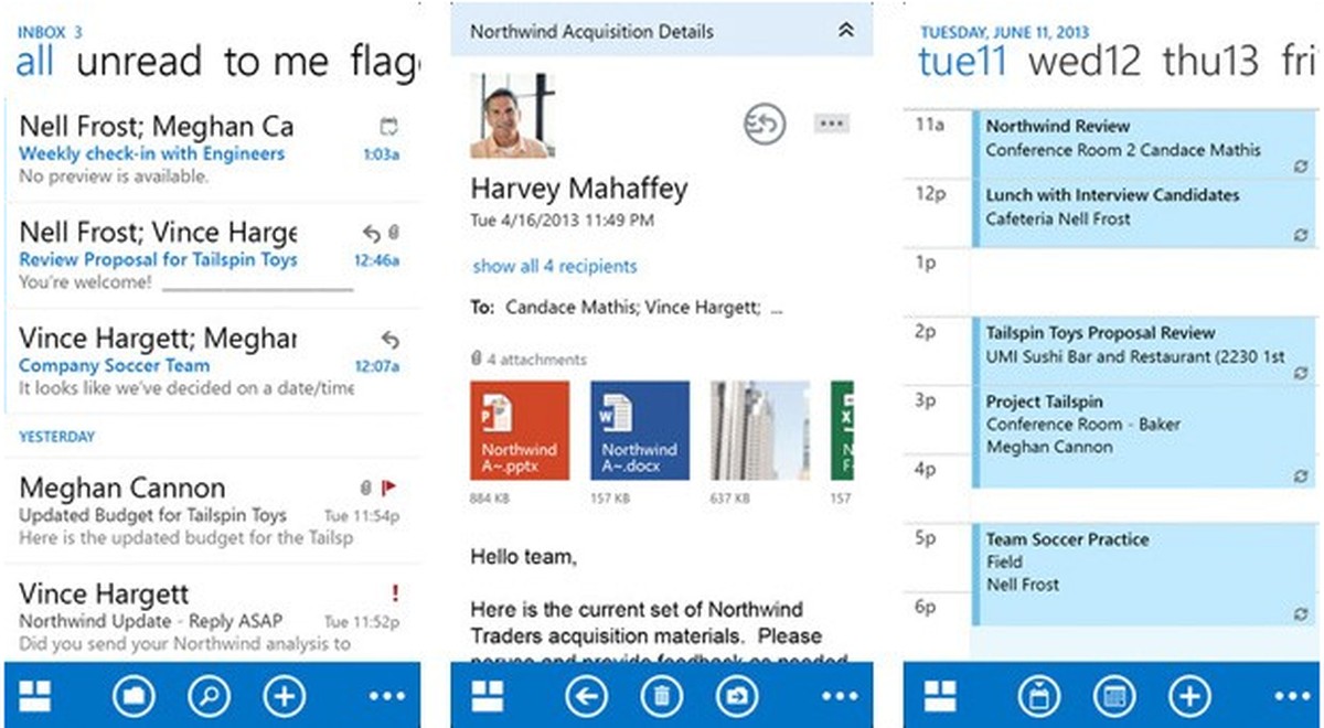 Outlook para iOS chega à App Store e traz visual do Windows Phone ao ...
