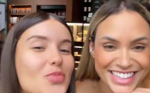 Sarah Andrade e Thais Braz curtem cruzeiro e brincam: 'Errei todos os ...