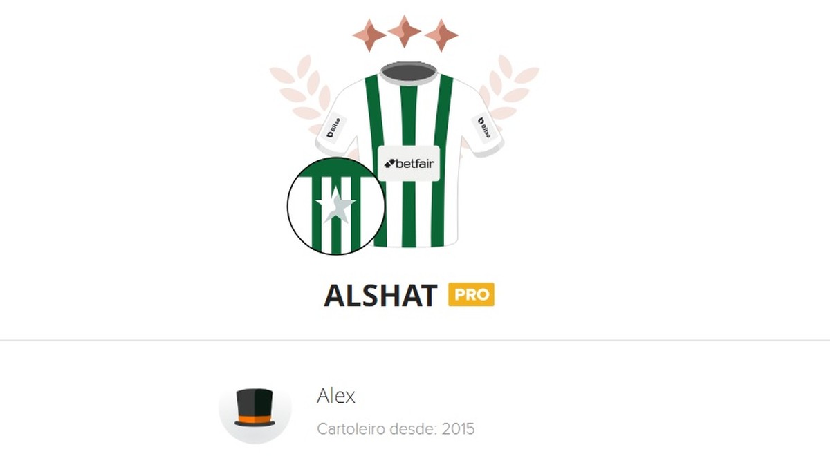 Cartola FC: com 116.48 pontos, ALSHAT fica com primeiro lugar e vence # ...