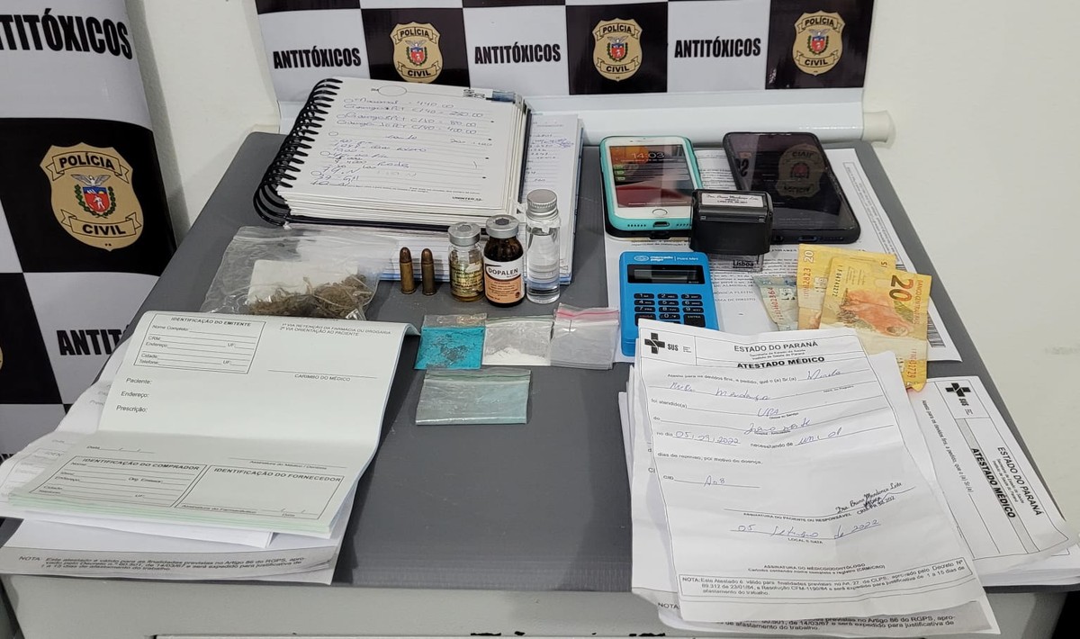 Polícia Prende Técnico De Enfermagem Suspeito De Tráfico De Drogas