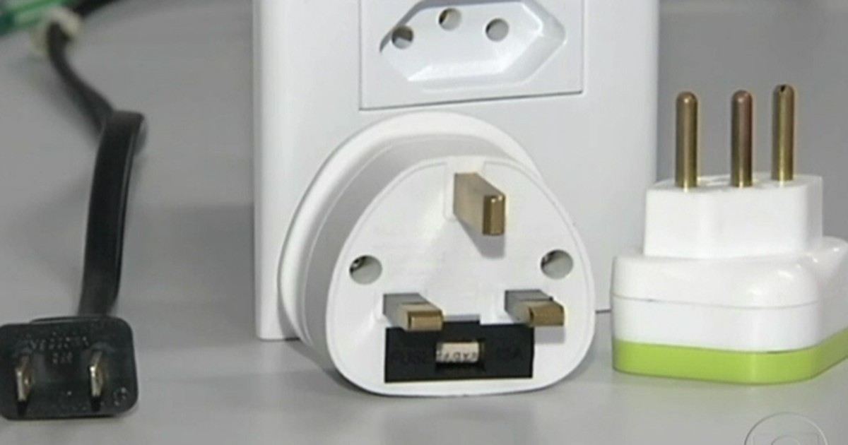 Jornal Nacional - Plugue brasileiro de três pinos entra em nova fase