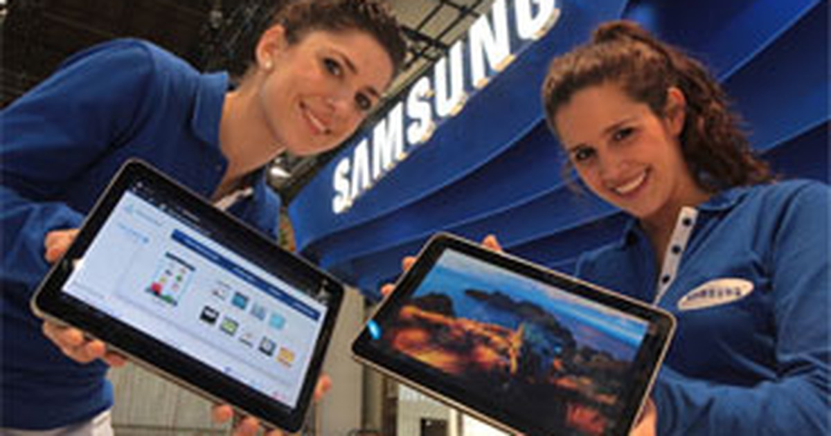 G1 - Tablet da Samsung ganha versão com tela maior e novo Android ...