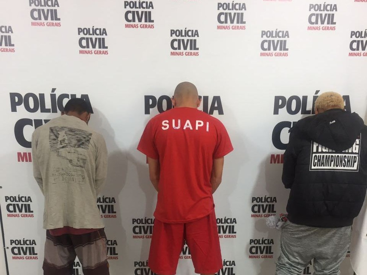 Polícia Civil Apresenta Trio Suspeito De Matar Homem Com 15 Tiros Em