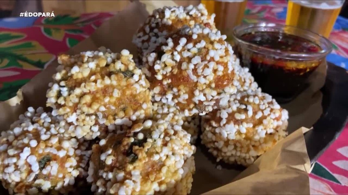 Aprenda a preparar um bolinho de tapioca com jambu e camarão | É do ...
