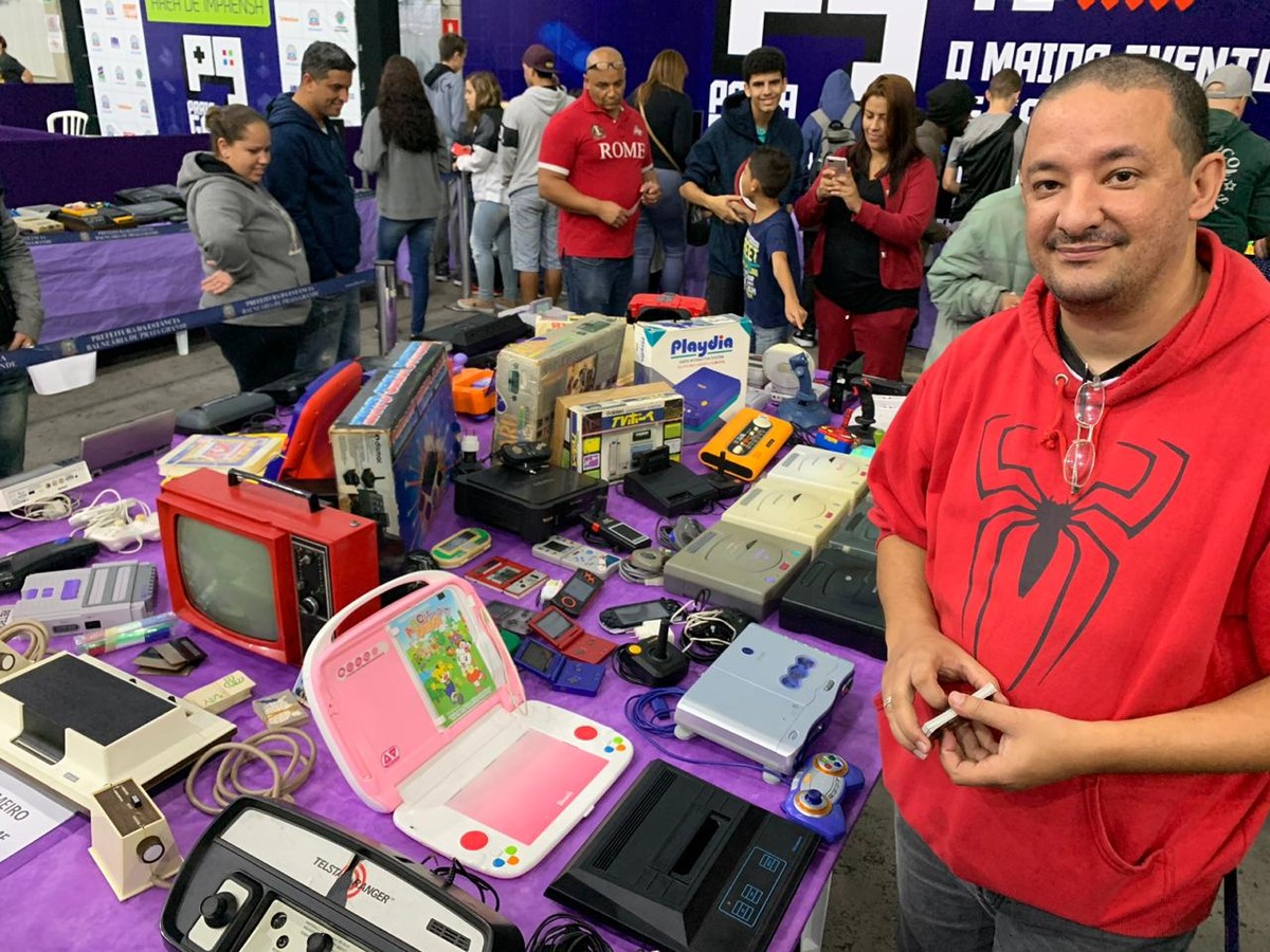 'Louco por games' tem 1º console do mundo e mais 124 aparelhos: 'Me ...