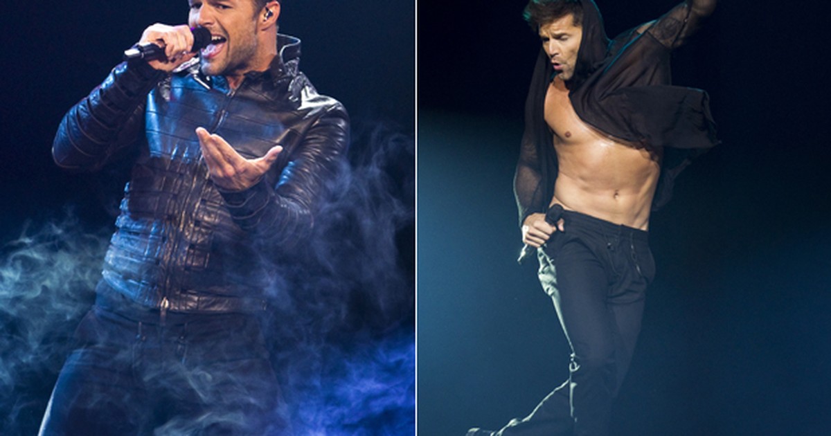 G1 - Antes de shows no Brasil, Ricky Martin canta em festival na Suíça ...