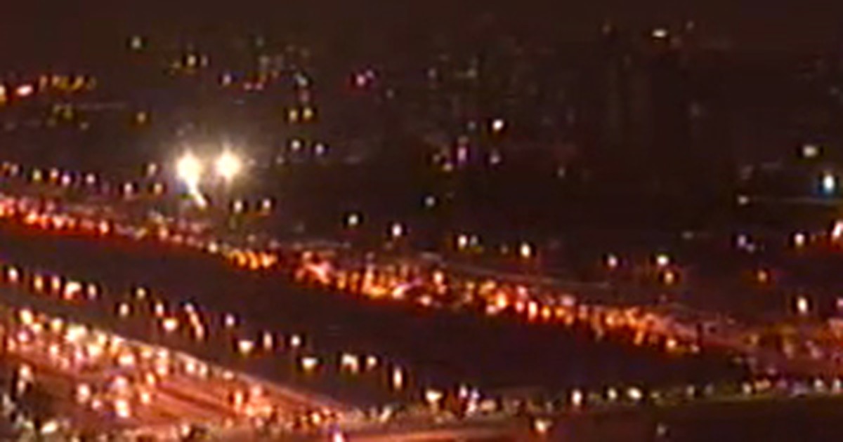 G1 - Marginal Tietê tem mais de 11 km de congestionamento - notícias em ...