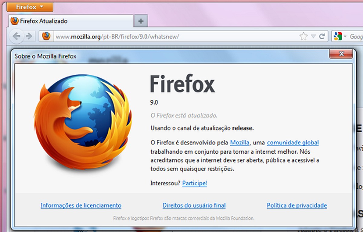Mozilla lança versão final do Firefox 9 | Notícias | TechTudo