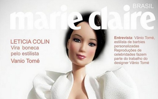 Leticia Colin vira Barbie em releitura da capa de Marie Claire ...