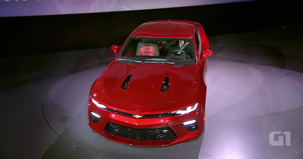 Auto Esporte - Nova geração do Camaro chegará ao Brasil em série ...