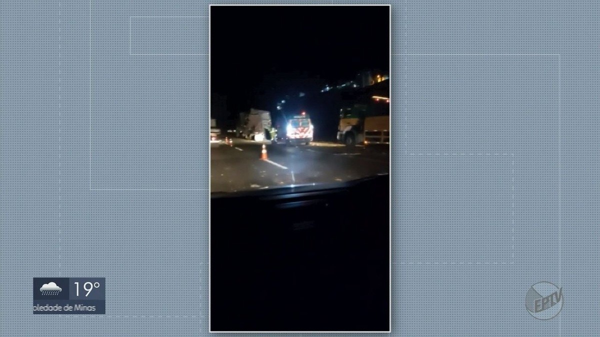 Batida entre duas carretas deixa motorista em estado grave em Pouso Alegre, MG | Sul de Minas | G1
