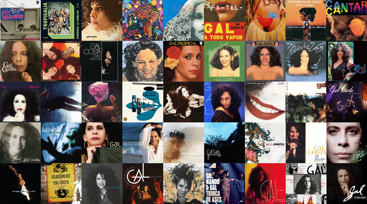Gal Costa deixa discografia pautada pela pluralidade de 44 álbuns ...