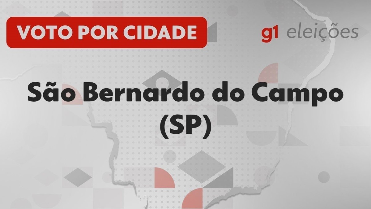 Eleições em São Bernardo do Campo (SP): Veja como foi a votação no 1º ...
