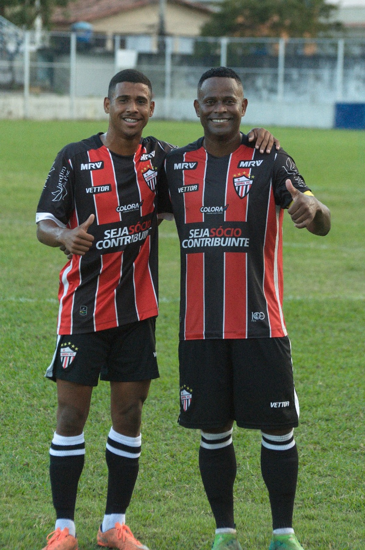 Pai e filho, Joelson e Zidane atuam juntos pelo Serra e entram para a ...