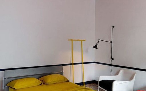 Décor do dia: quarto color block e minimalista - Casa Vogue | Décor do dia